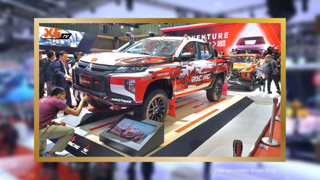 Tin xe - Mitsubishi trưng bày chiếc AKA Triton Race Car của đội đua AKA ...